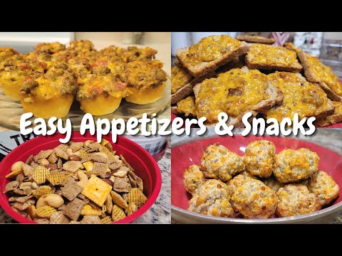 Easy Appetizers for Christmas or Anytime - Stress-Free Christmas Appetizers and Savory Snacks
