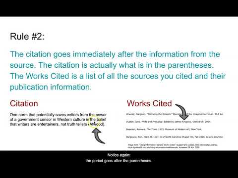 Parenthetical Citations
