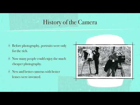 Photography for Kids: Project-Based Beginner Photography : Camera History Lesson