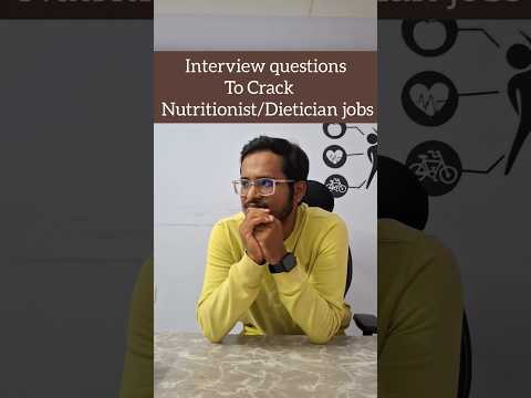 Interview Questions for Dietician & Nutritionist Jobs #jobs #interviews #nutritionstudent