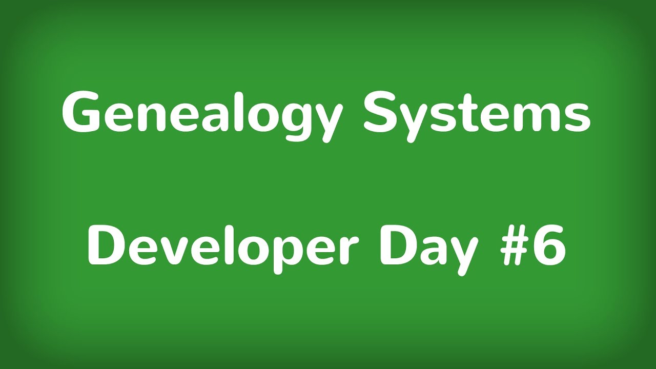 Developer Day #6 - API Docs and Demo
