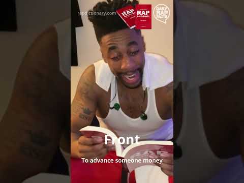 Definition of "Front" & "Frontin'" slang with rapper Dax | Hip Hop/Rap Dictionary