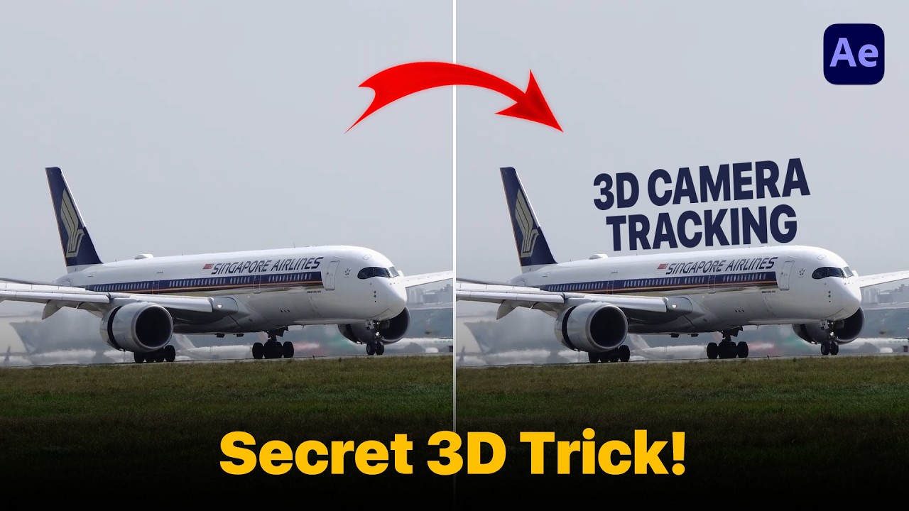 After Effects 3D Camera Tracking Tutorial | Beginner to Pro