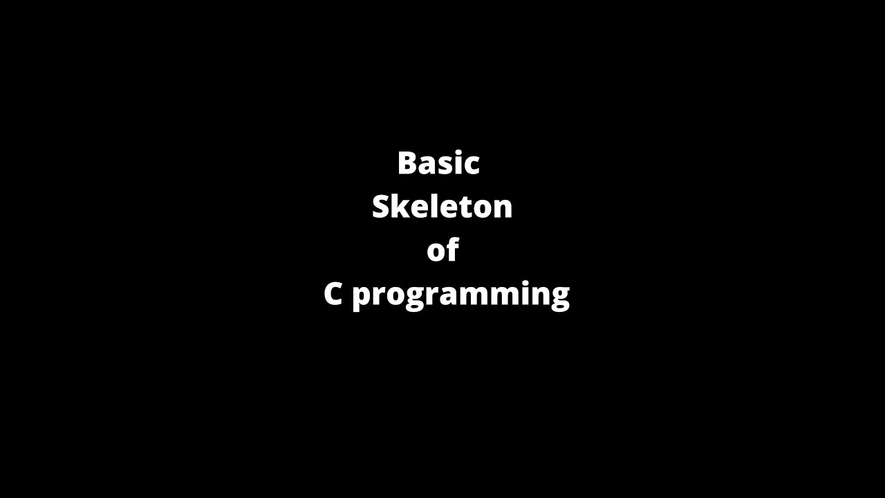 Basic Skeleton of C programming | Print ''hello world'' by printf function | #shorts #cprogramming
