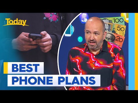 Breaking down the best phone plan prices | Today Show Australia