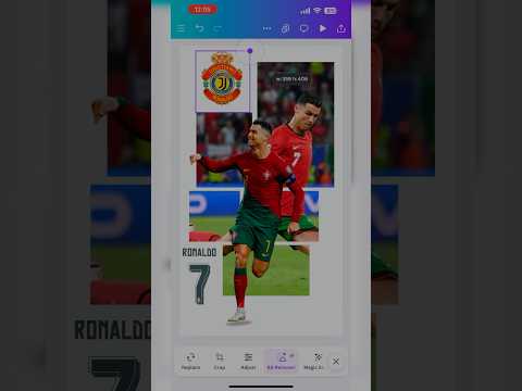 📱 Design on canva using phone 🔥 #canvatutorial #canva #design #poster