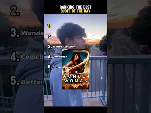 Ranking The Quote of the Day moments