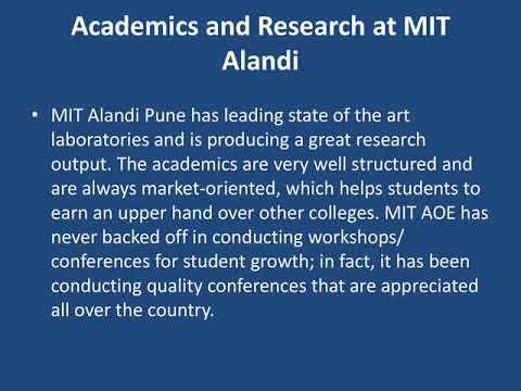 All about MIT Alandi Pune