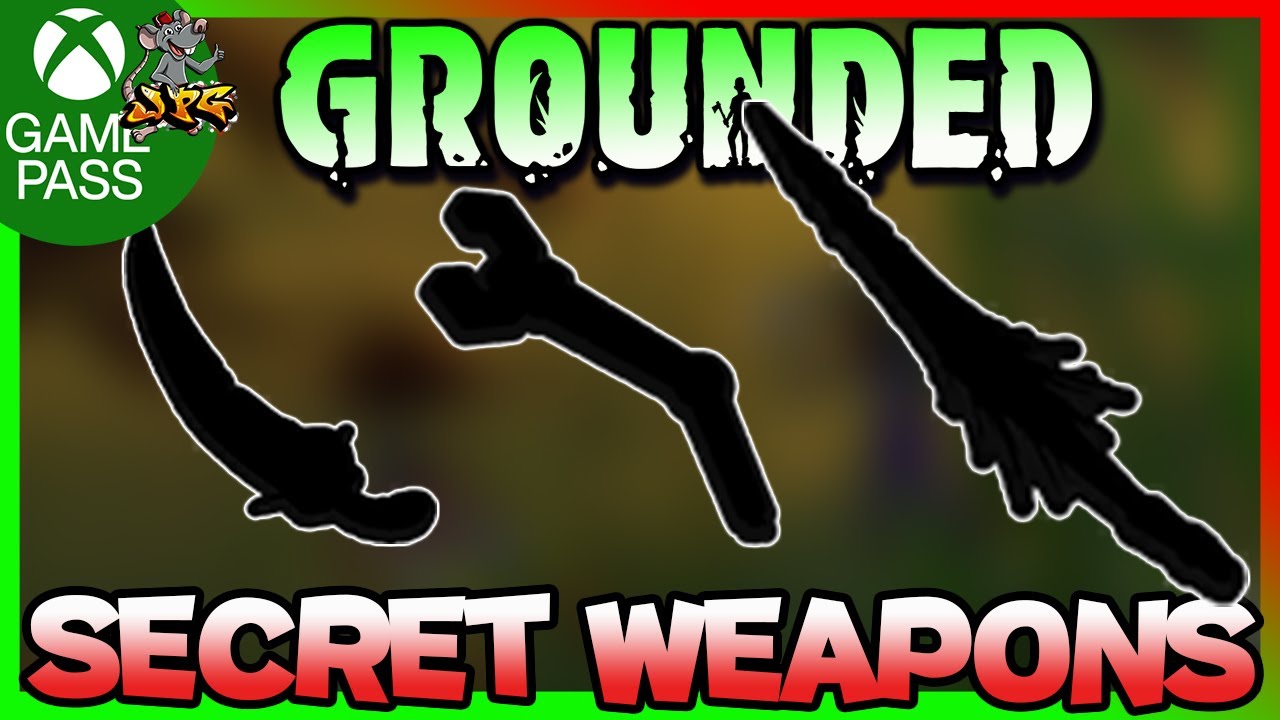 GROUNDED SECRET WEAPONS GUIDE 2023! Every Ready-Made Weapon You Can Get! Game Pass Core Guide