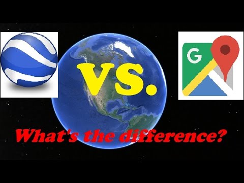 Google Maps vs. Google Earth: What's the Difference?
