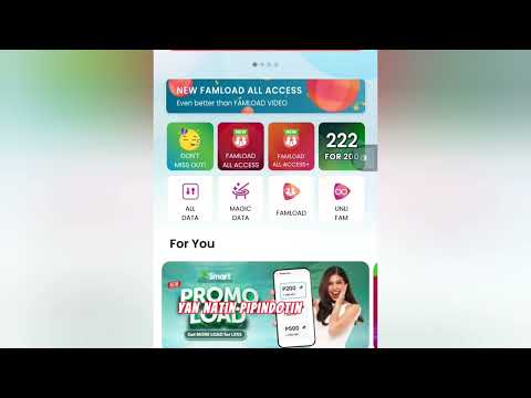 PAANO MAGPALOAD NG 1 MONTH INTERNET LOAD GAMIT ANG UNLIFAM NI SMART