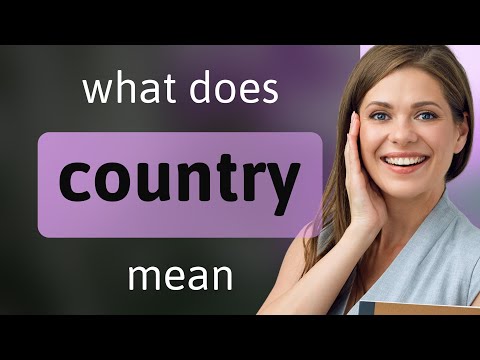 Country | COUNTRY meaning