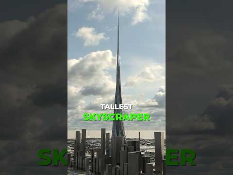 Dubai City Tower: 3 Times Taller Than The Burj Khalifaπ± #megaprojects #burjkhalifa #dubai #uae