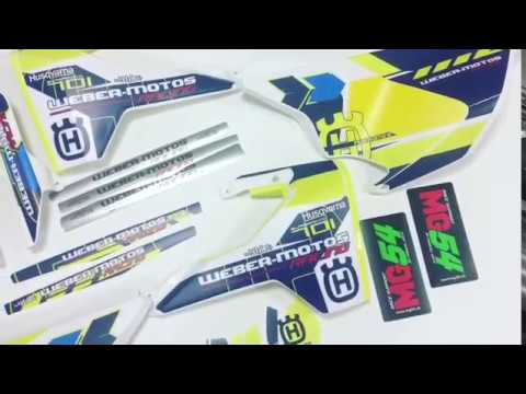 race-styles Husqvarna 701 * new graphics * VINYL MATT * neon *