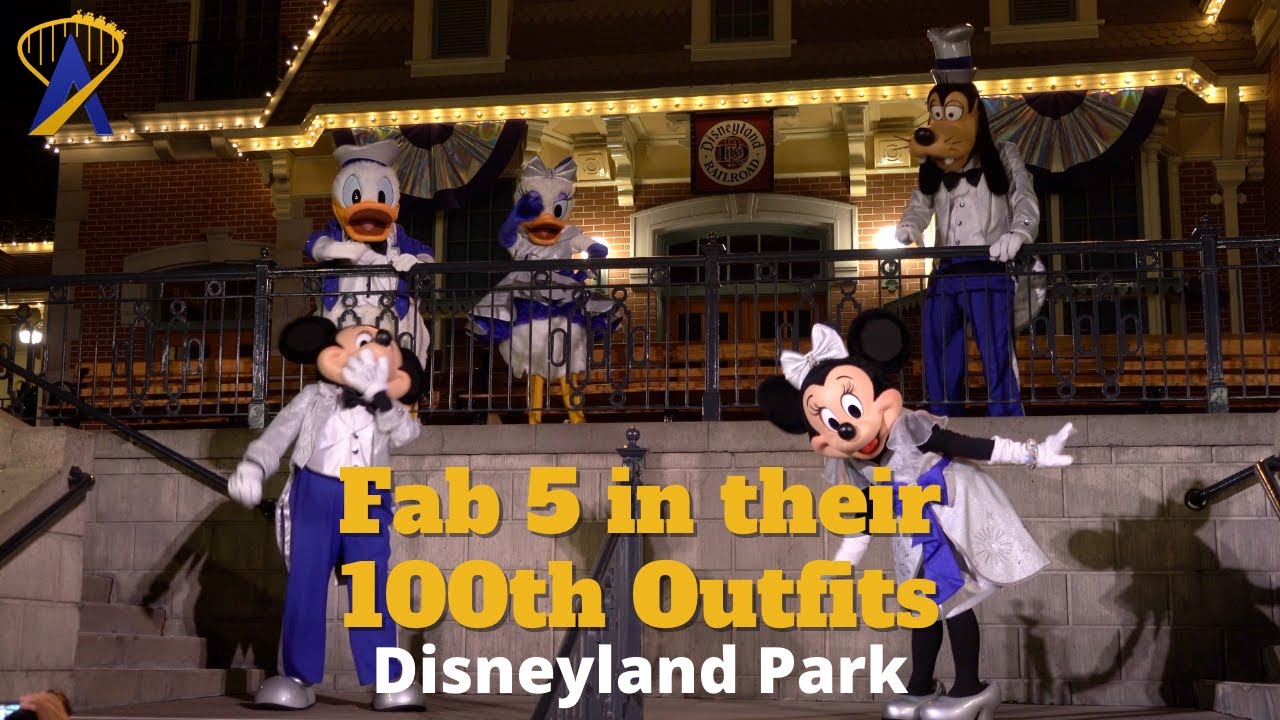 MyDisneyFix | Disney's Fab 5 Characters Celebrate Disney's 100th ...