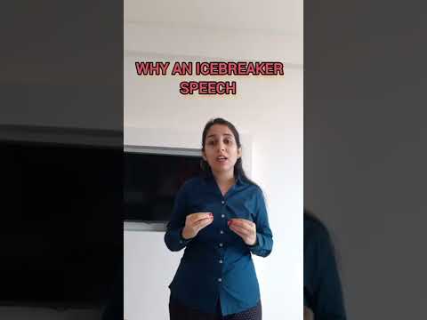 Icebreaker Speech || What, Why , How || Toastmasters || Public Speaking #shorts #viralshorts