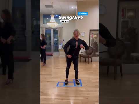 🫣Swing & Jive basic step tutorial - 🫶 Master classes with Oleg Astakhov - DanceWithOleg.com