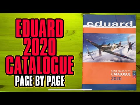 Eduard 2020 Catalogue Page by Page (Scale Model Catalog)