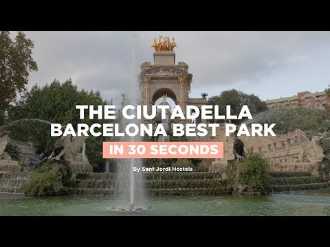 Ciutadella Park in Barcelona