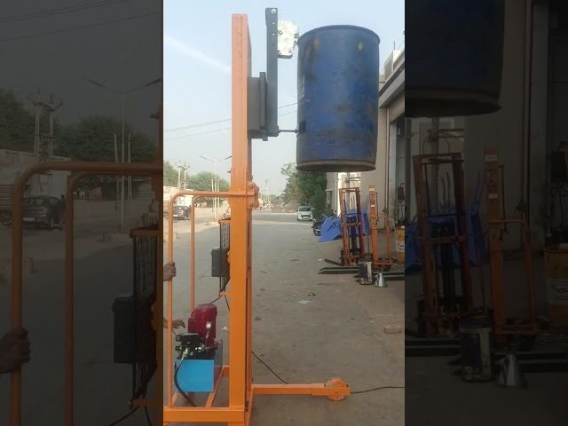 Drum Handling Equipment - Hydraulic Drum Loader Manufacturer from Ahmedabad