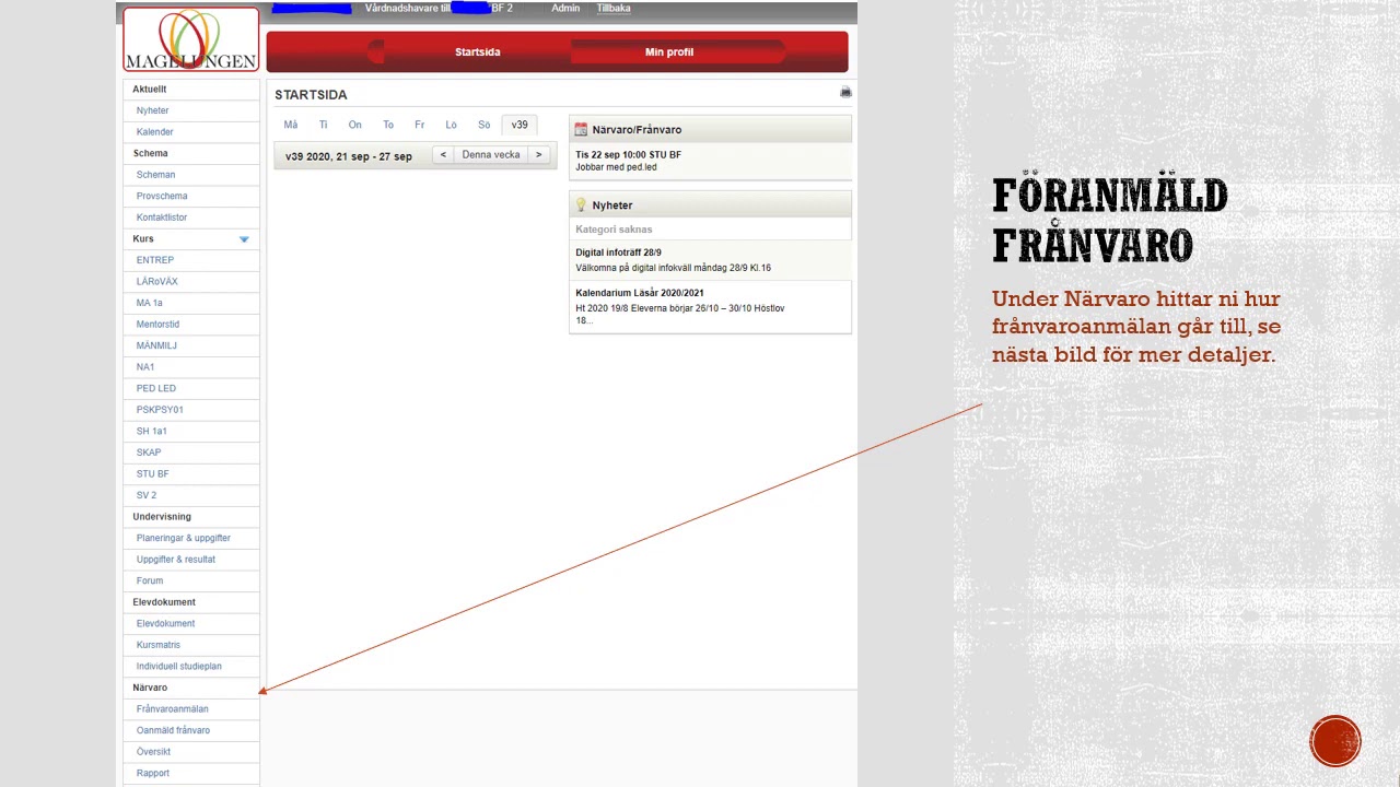 Information om Schoolsoft