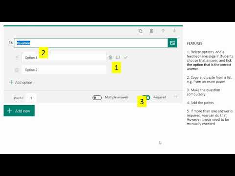 Microsoft Forms - Creating and Sharing Quizzes