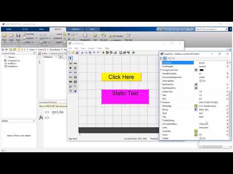 First MATLAB GUI Program