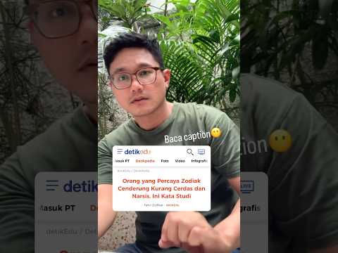 Percaya Astrologi Cenderung Kurang Cerdas? #facts #fakta #indonesia #fypindonesia