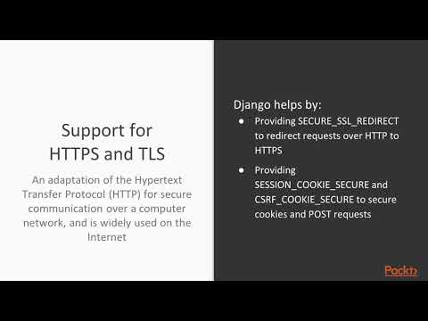 Learn Advanced Web Development with Django Security in Django|packtpub com - Mind Luster
