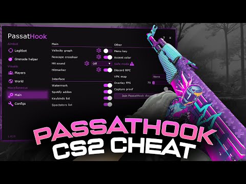The Best Free CS2 Cheat in 2025 β PASSATHOOK Showcase + Download