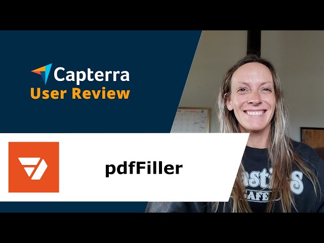 pdfFiller Reviews 2025. Verified Reviews, Pros & Cons | Capterra