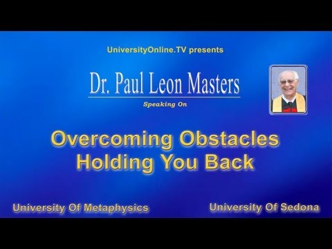 Overcoming Obstacles Holding You Back