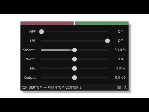 Bertom Audio에서 Phantom Center v2.0.0 출시 > 뉴-스 | 스원포코