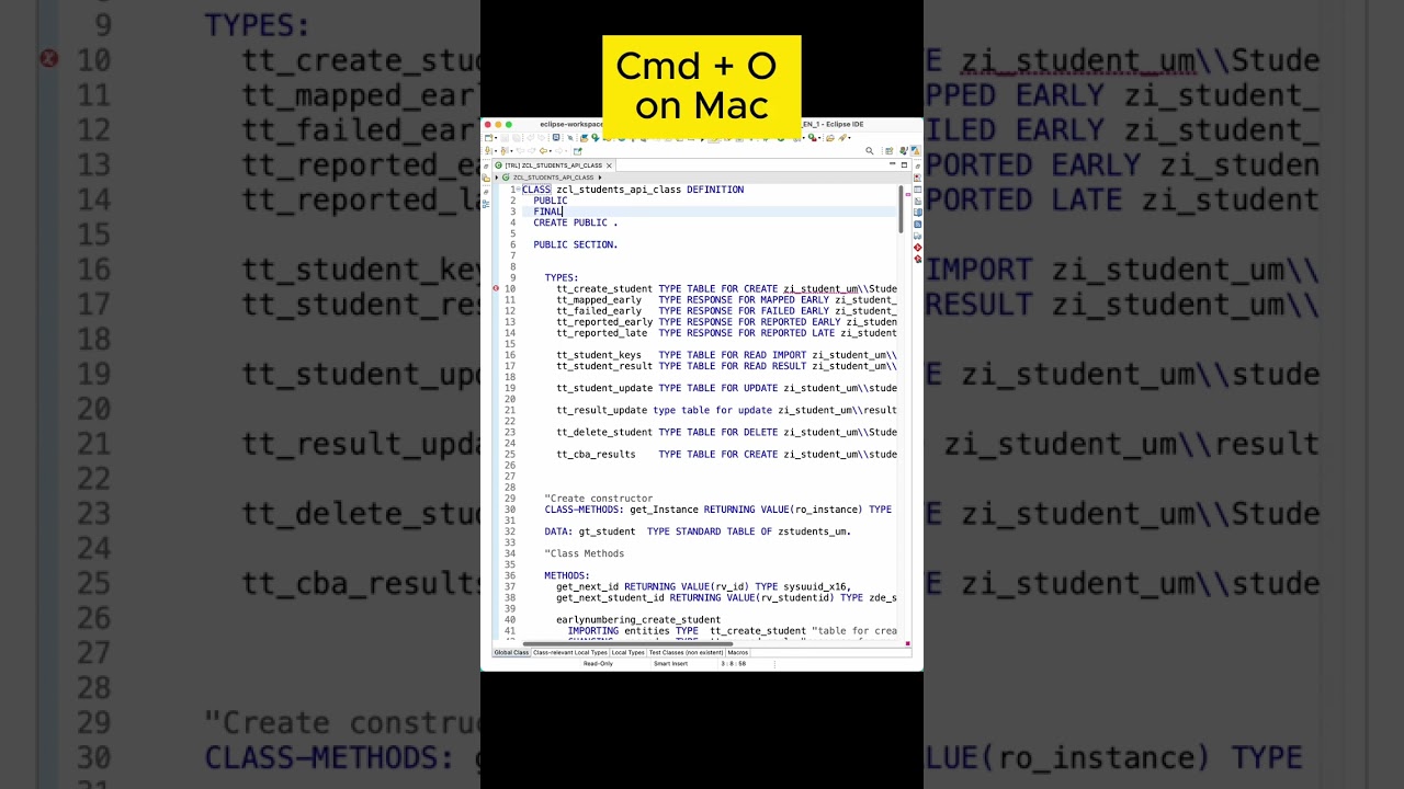 SAP ABAP RAP - Quick Open  ABAP Restful Application Programming Model #abap #fiori