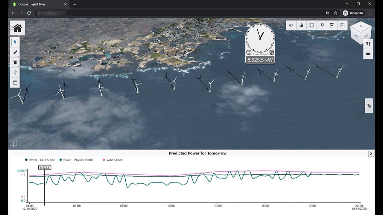 Wind Farm IoT (Bentley iTwin and Microsoft ADT)
