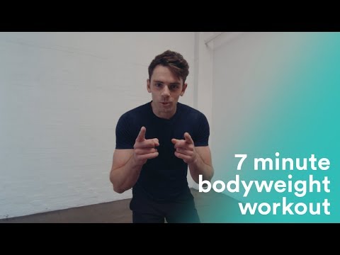 7 Minute Workout | Full Body Workout with no equipment