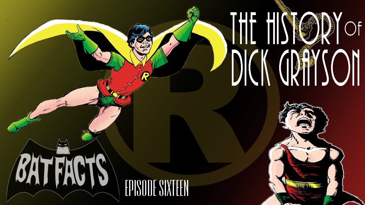 ROBIN - The History of Dick Grayson | BatFacts: Batman History Ep. 16