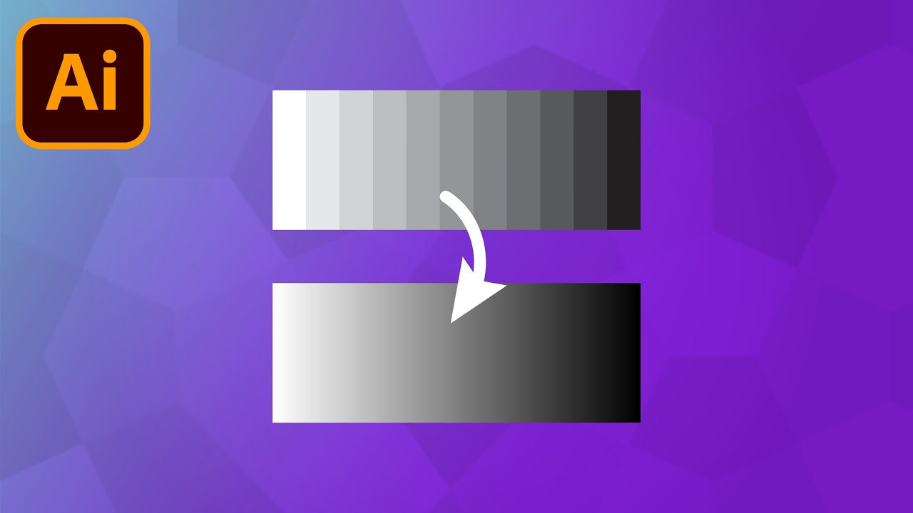 How To Remove Gradient Banding In Adobe Illustrator CC