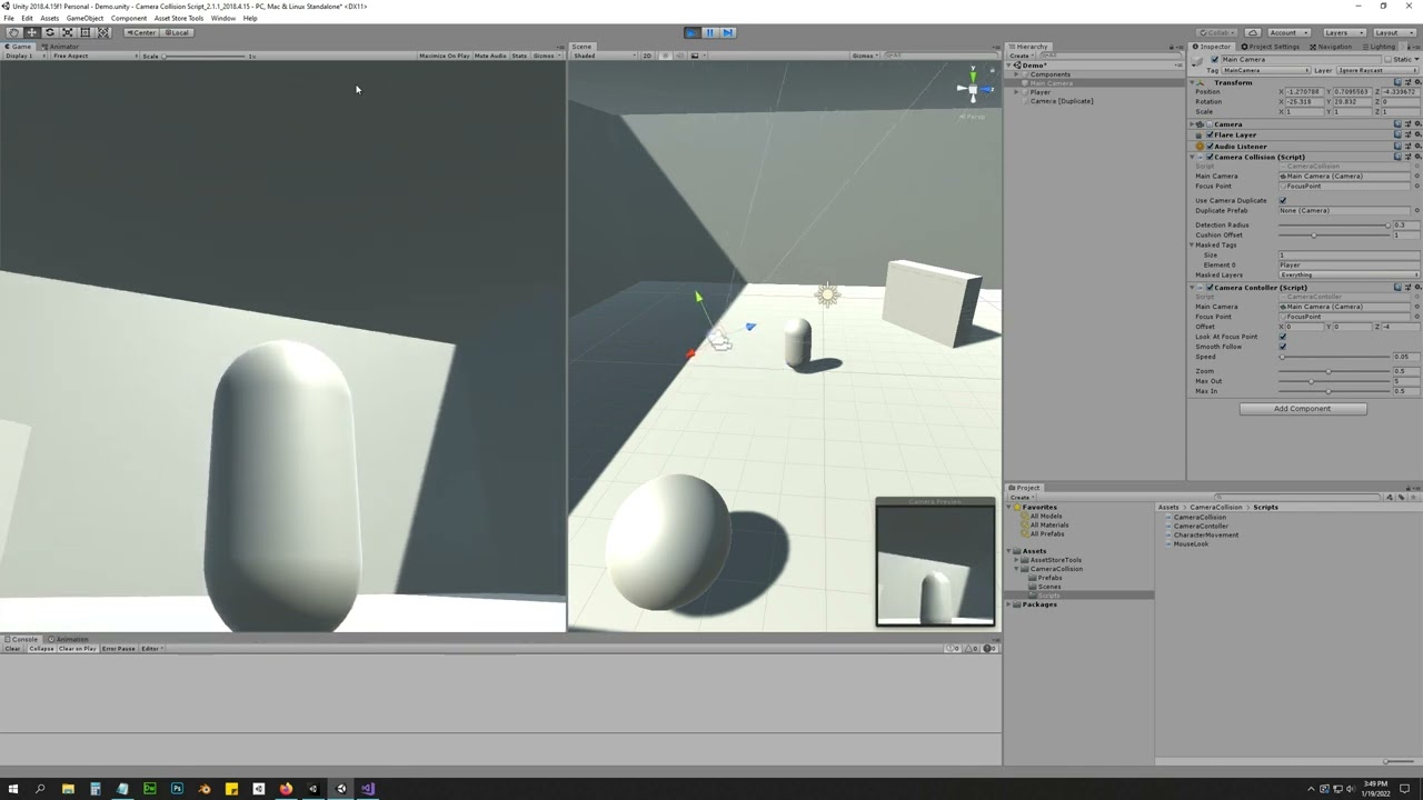 Fixing Stutter Caused by Smooth Follow | Camera Collision 2.0 | Unity