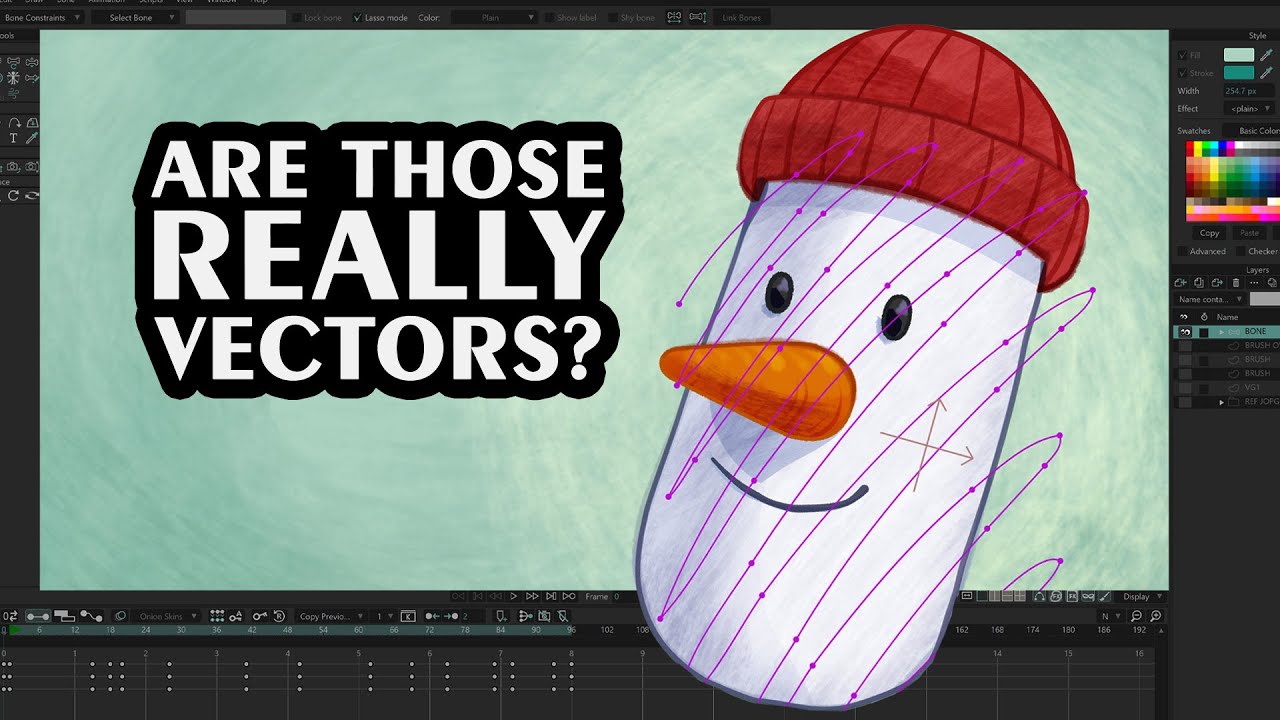 Clean, boring vectors? Not with Moho!