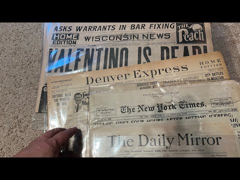 Unintentional ASMR: Sorting Historical Newspapers from 1876 to 1986