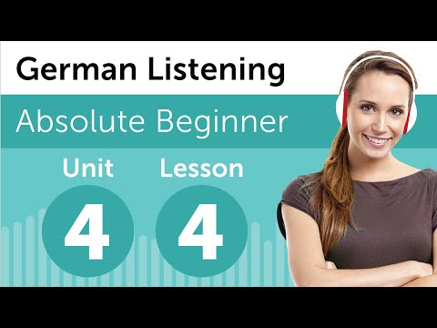 German Listening Practice - Talking About a Party in German