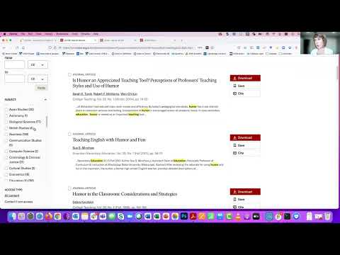 Search Tips in JSTOR