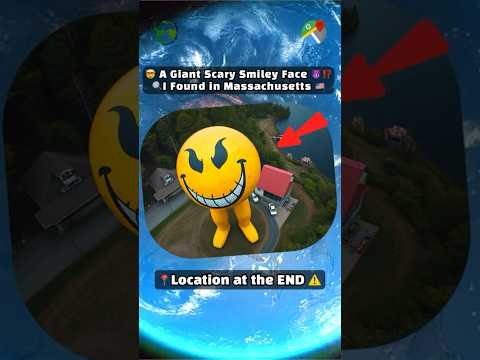 😈I Found Scary Smiley Face📍GEO at the END #googleearth #googlemaps #googlestreetview #streetview