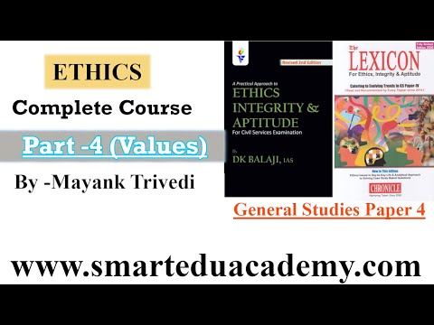 L5 : Ethics, Integrity and Aptitude in Hindi | Value | Ethics for UPSC | GS Paper 4