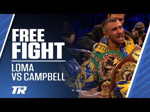 Vasiliy Lomachenko vs Luke Campbell | ON THIS DAY FREE FIGHT | Loma Gets 3rd Belt