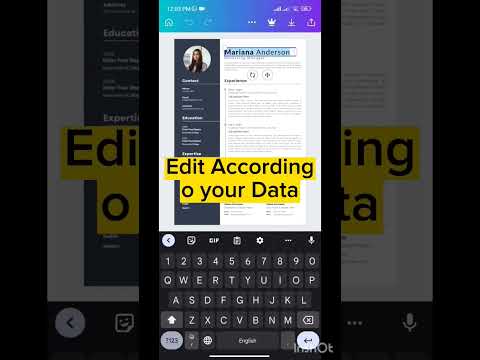 Latest CV resume on Canva Free |How to make Professional Resume on Canva