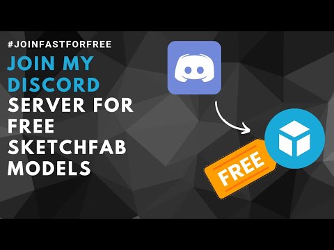 Get any sketchfab model for FREE!! join my discord to apply!! ANICUBE| #blender #sketchfab