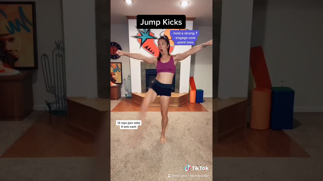 How to Improve Cheer Jumps - Jump Drills for Cheerleaders - Higher Jumps | The Pro Cheerleader