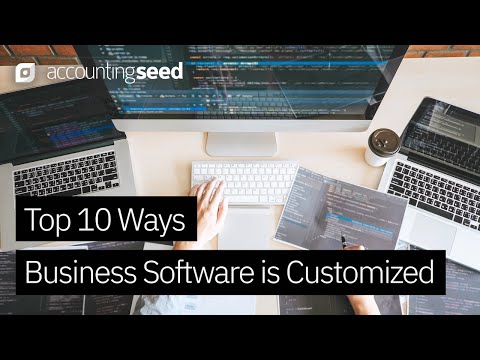 Top 10 Ways Business Software is Customized